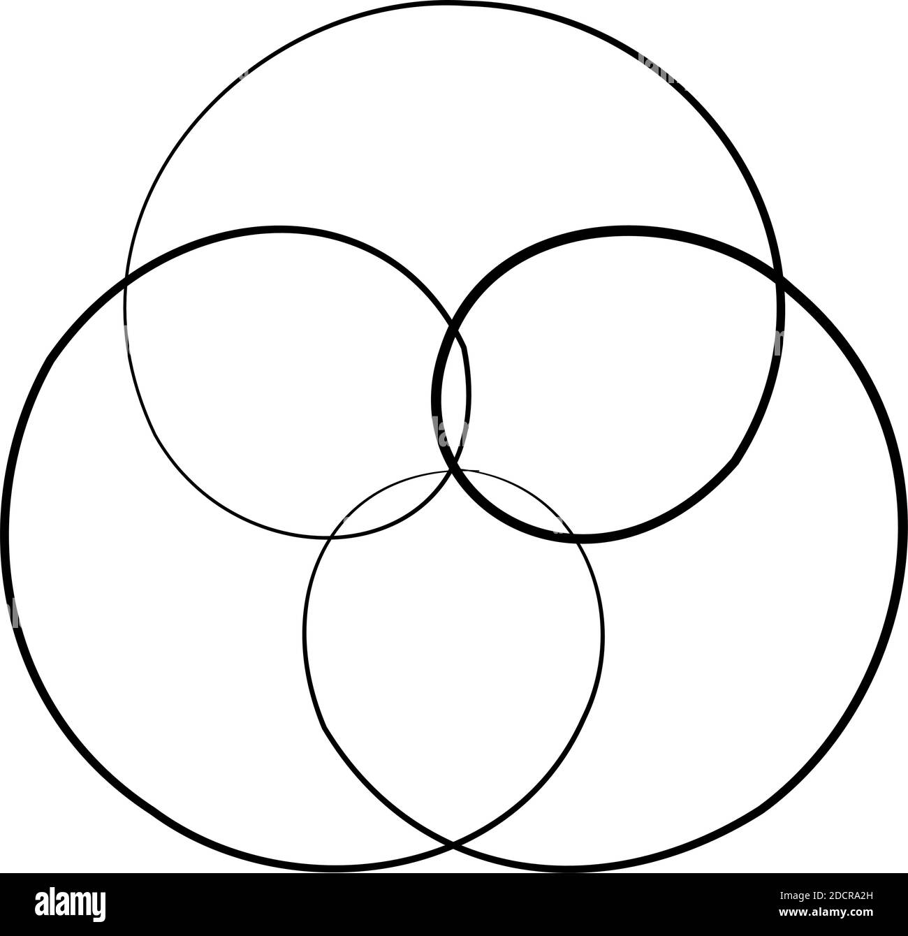 Volute, helix, spiral symbol, icon motif. Circular, radial line ...