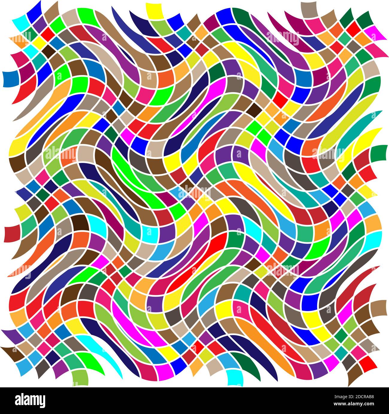 Wavy, waving, wave lines, stripes background vector design element ...