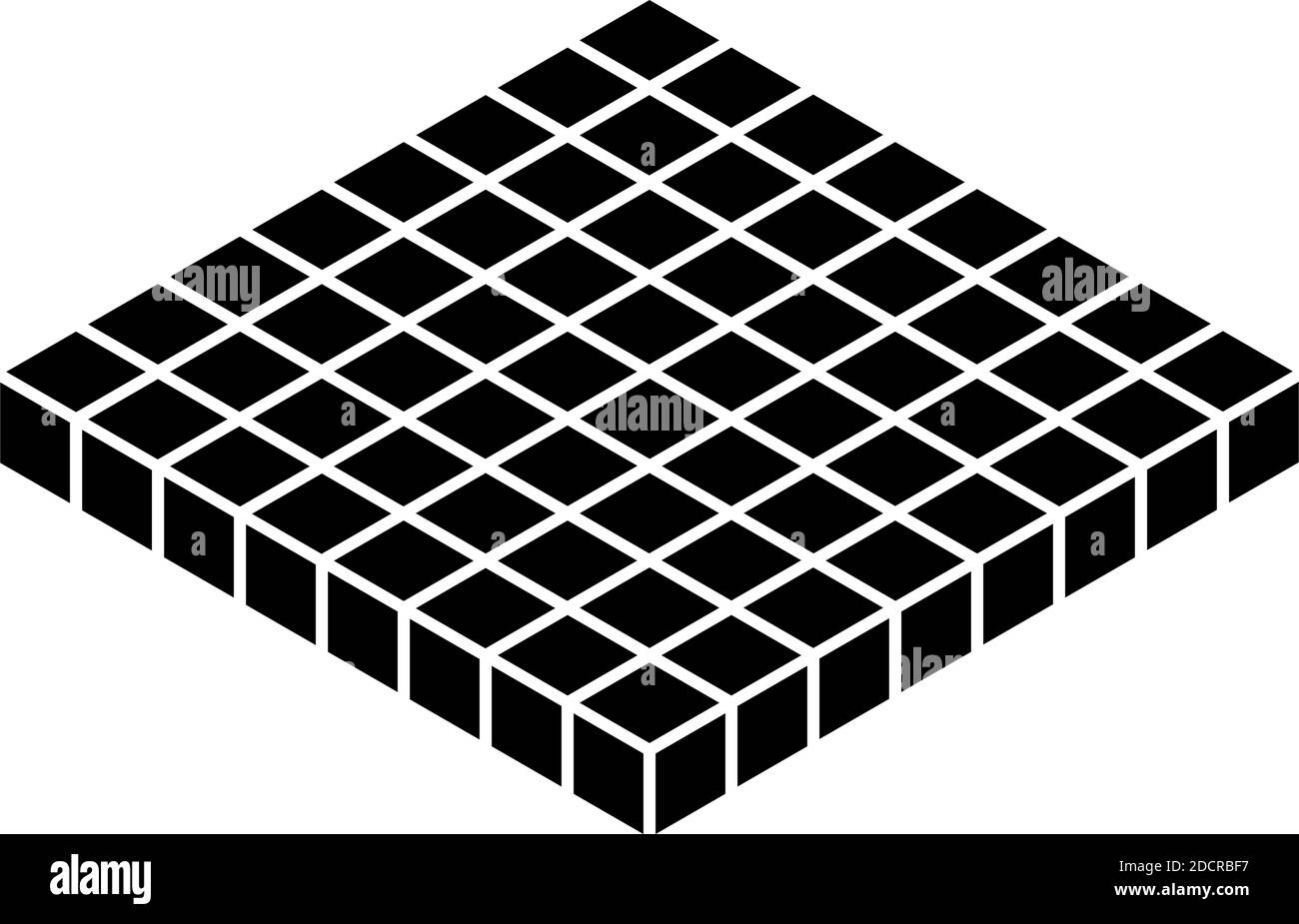 3D Cube, Square icon, symbol and logo (Series) – Stock vector ...