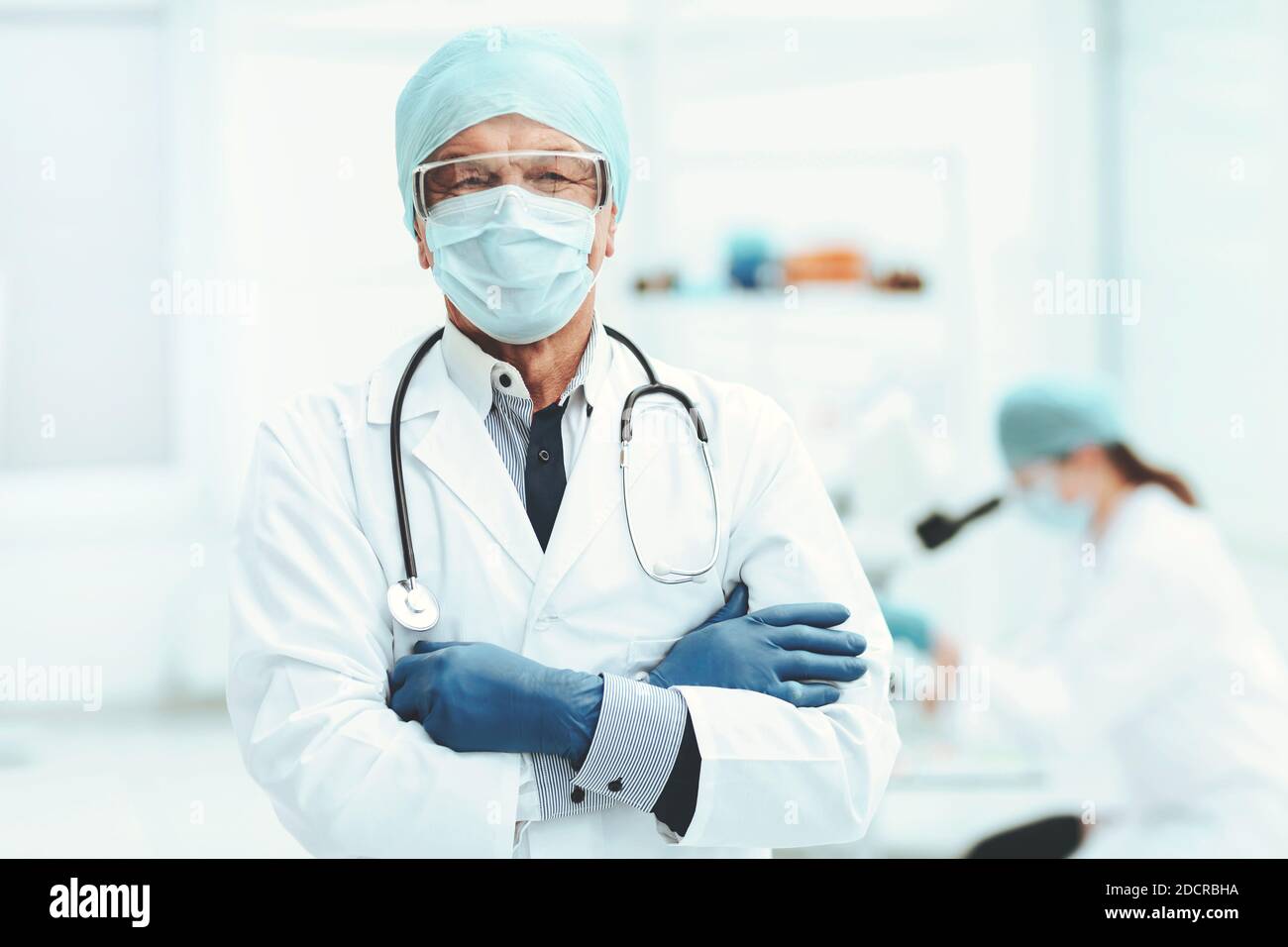 Close up practicing doctor hi-res stock photography and images - Alamy