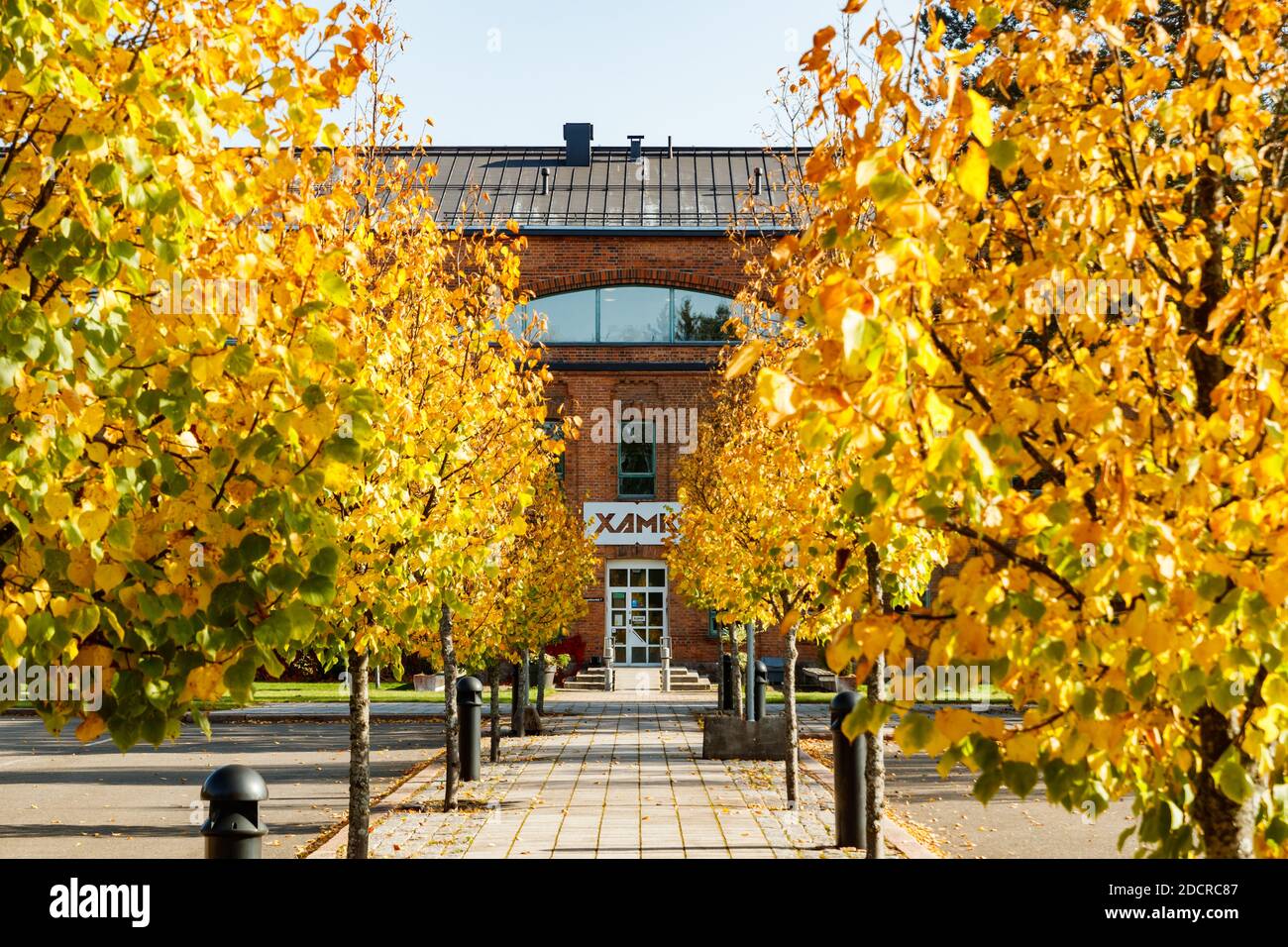 Kouvola, Finland - 27 September 2020: Building of South-Eastern Finland ...