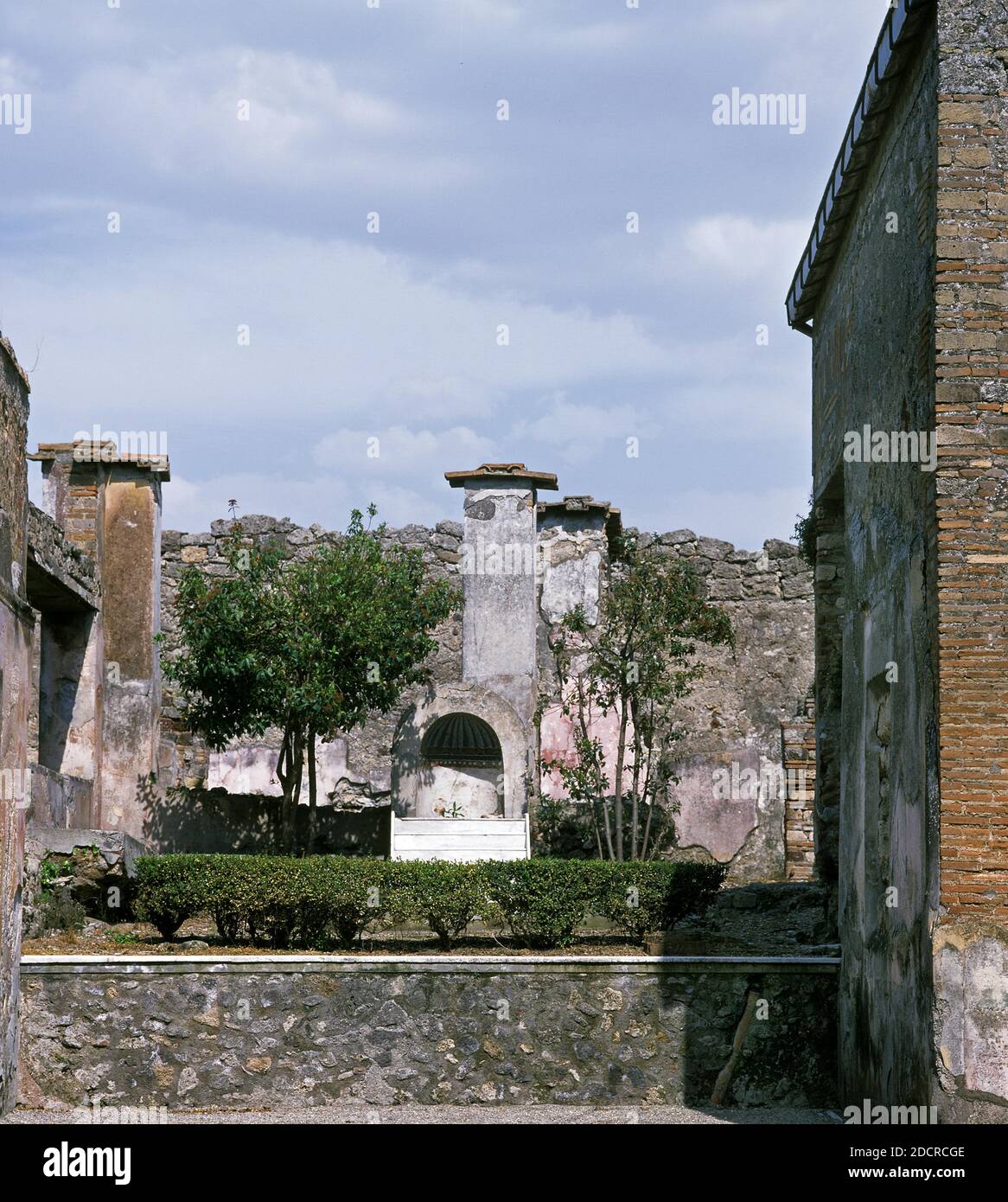 Pompeii in Italy, City destroyed and completely buried during an ...