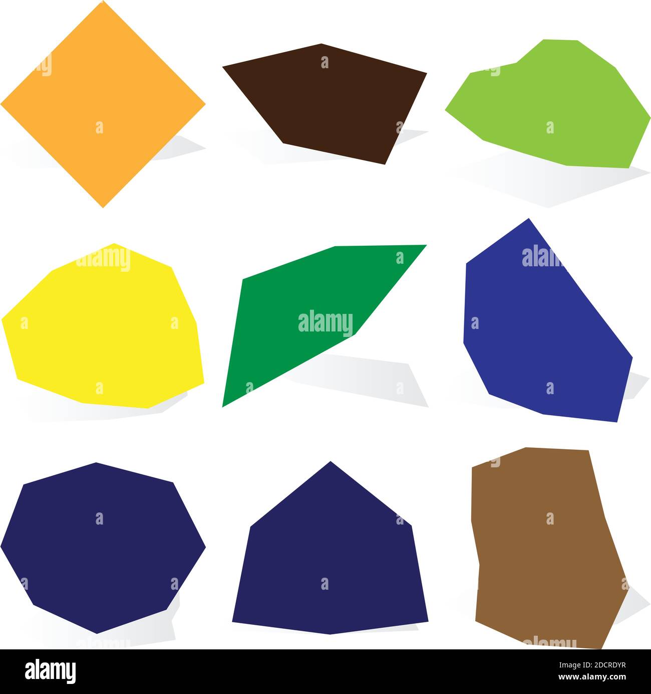 Mineral forms Stock Vector Images - Alamy