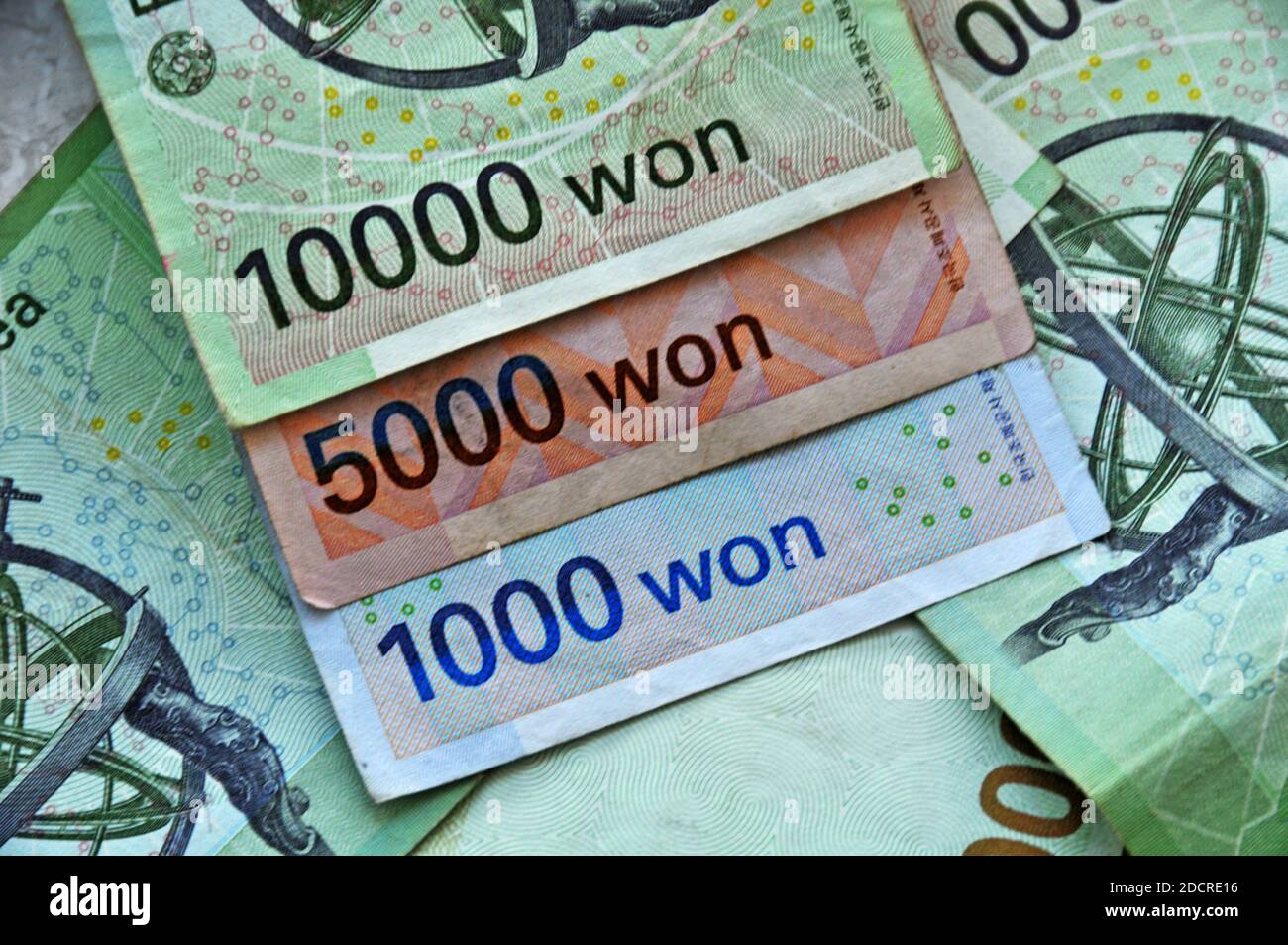 1000 korean won hi-res stock photography and images - Alamy