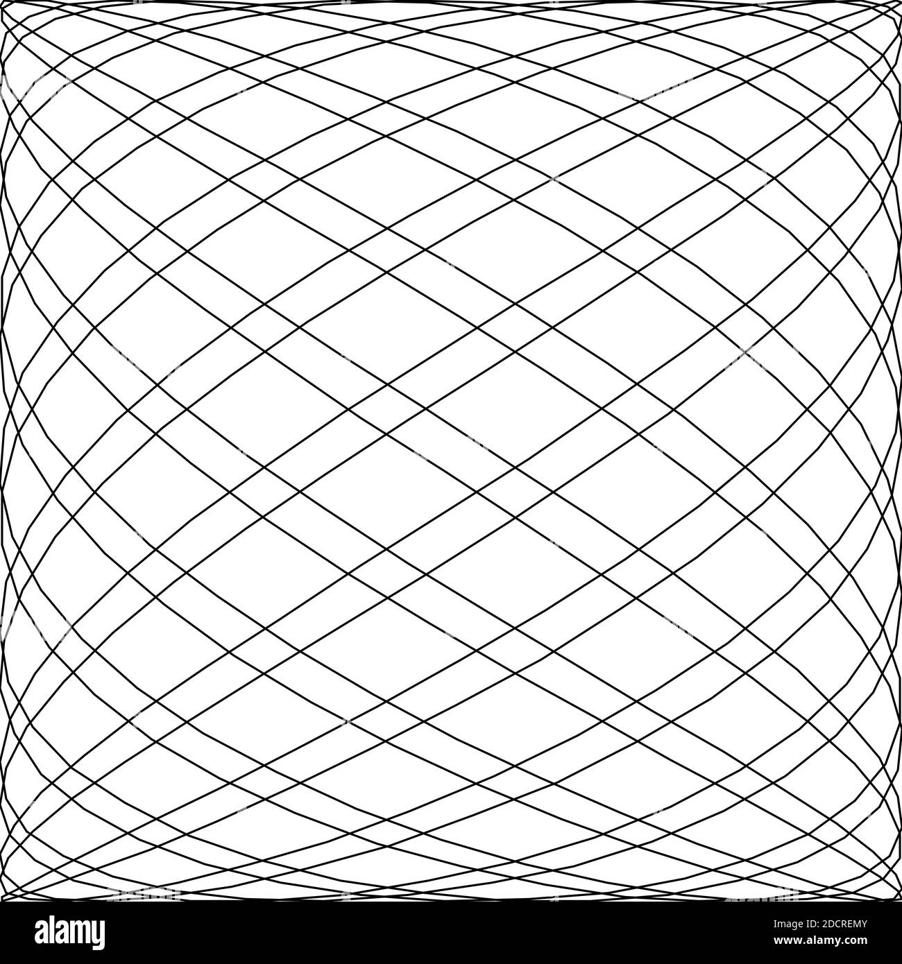 Geometric curved, Intersecting lines abstract Grid, mesh pattern background – Stock vector ...