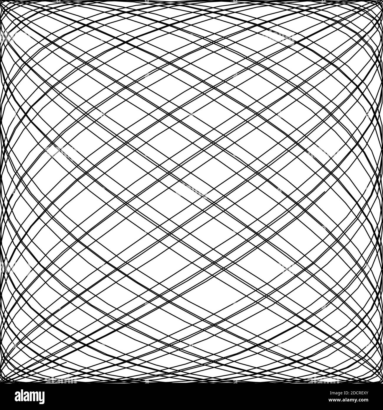 Geometric curved, Intersecting lines abstract Grid, mesh pattern background – Stock vector ...