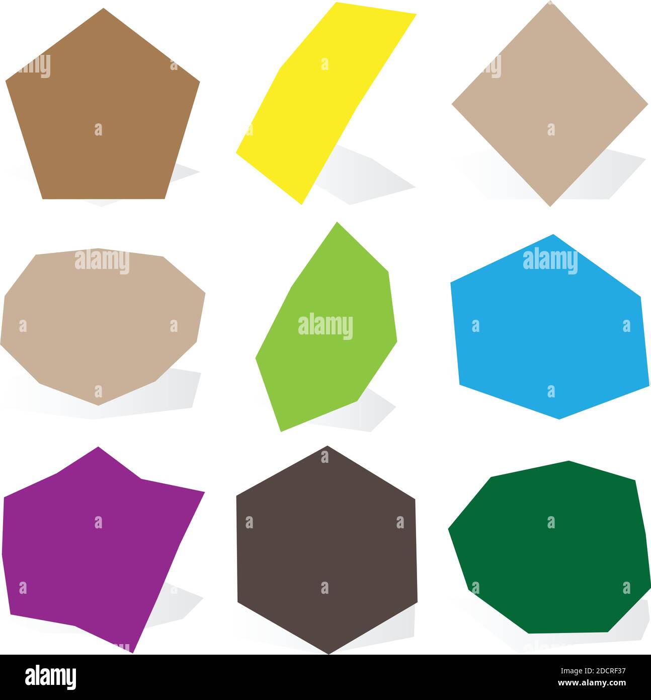 Sharp pebble gravel Stock Vector Images - Alamy