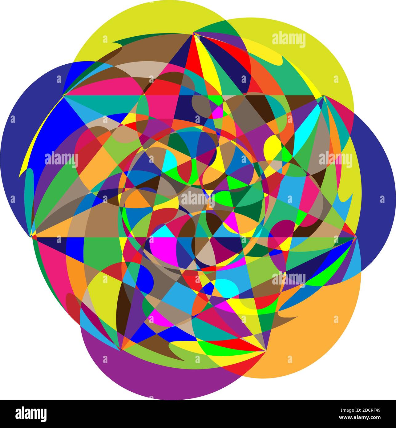 Colorful random mish-mash, mixture or mix pattern, texture vector ...