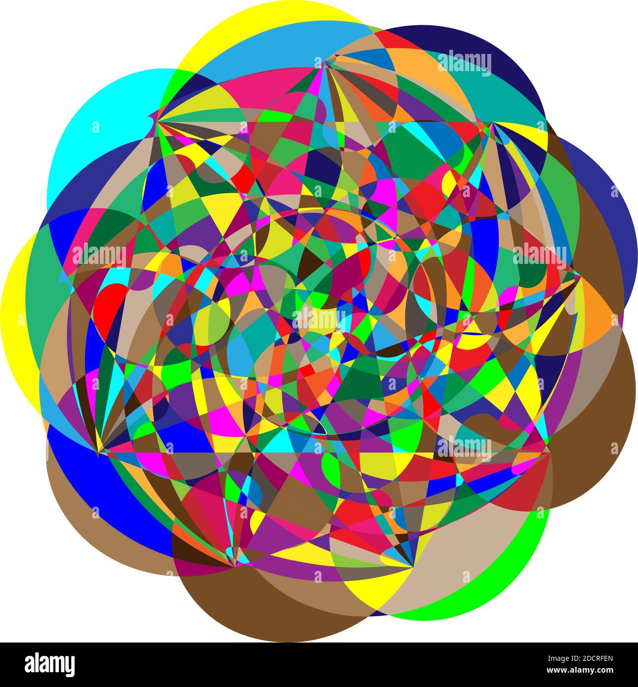 Colorful random mish-mash, mixture or mix pattern, texture vector ...