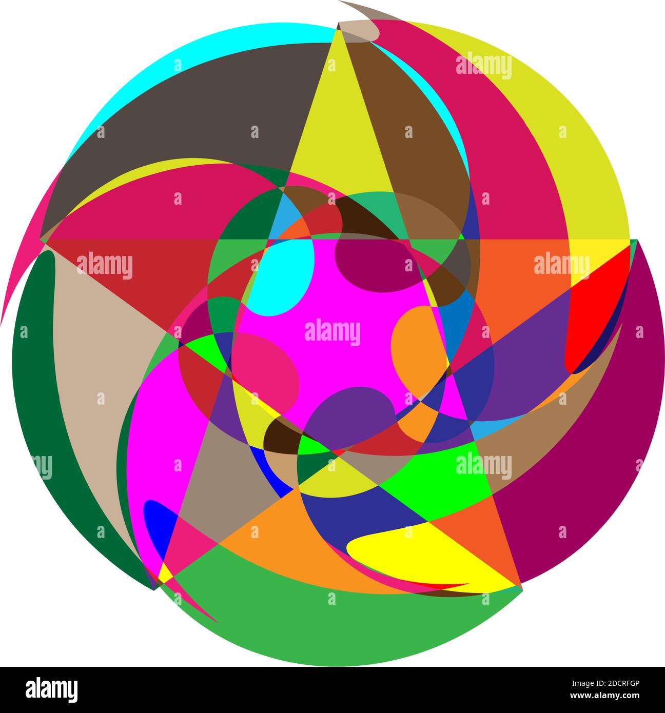 Colorful random mish-mash, mixture or mix pattern, texture vector ...