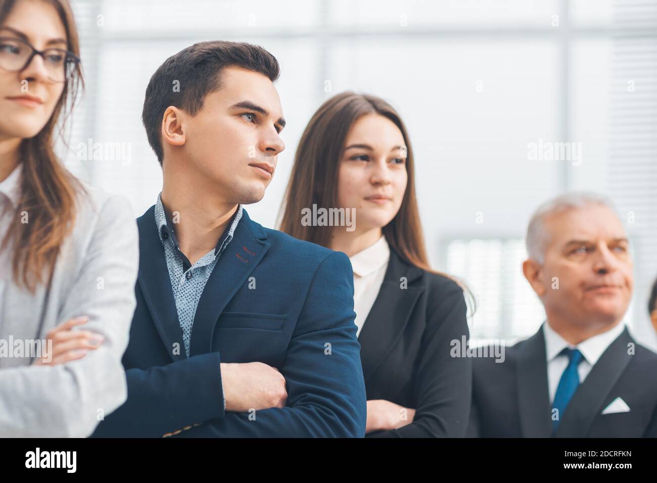 Close up diverse businesspeople hi-res stock photography and images - Alamy