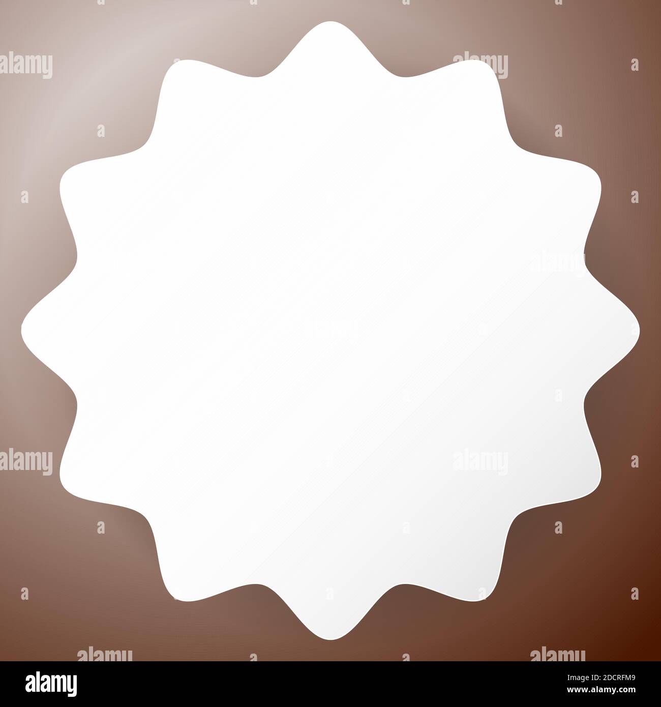 Starburst, sunburst badge, seal shape. Circular banner, price tag ...