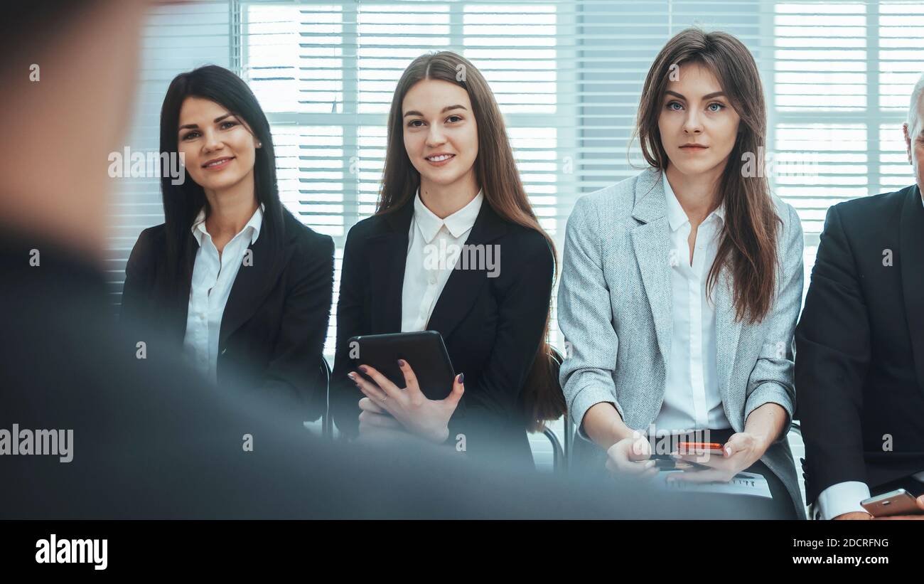 Instructing coworker hi-res stock photography and images - Alamy