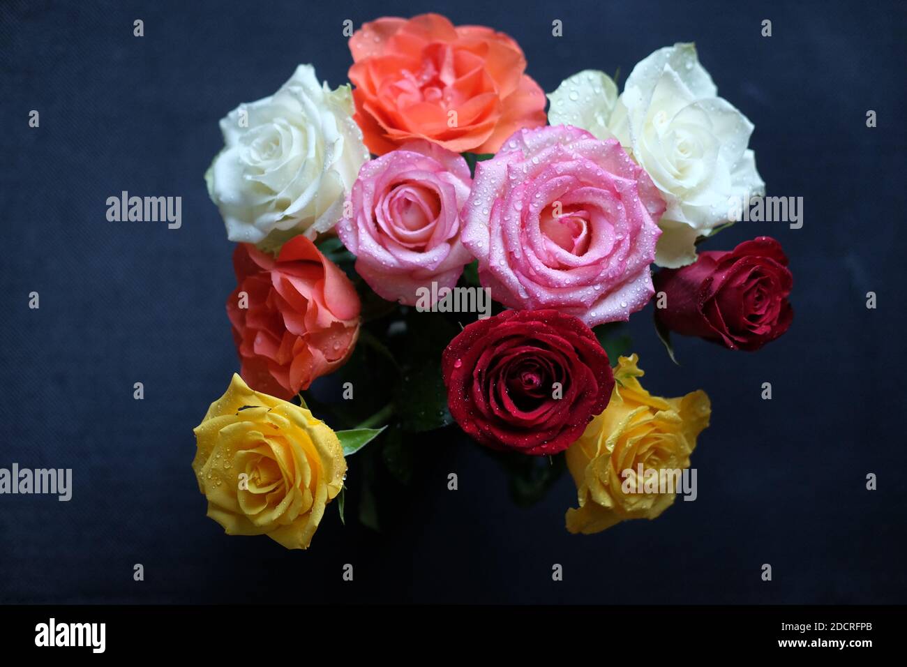 flower bouquet of appreciation Stock Photo - Alamy
