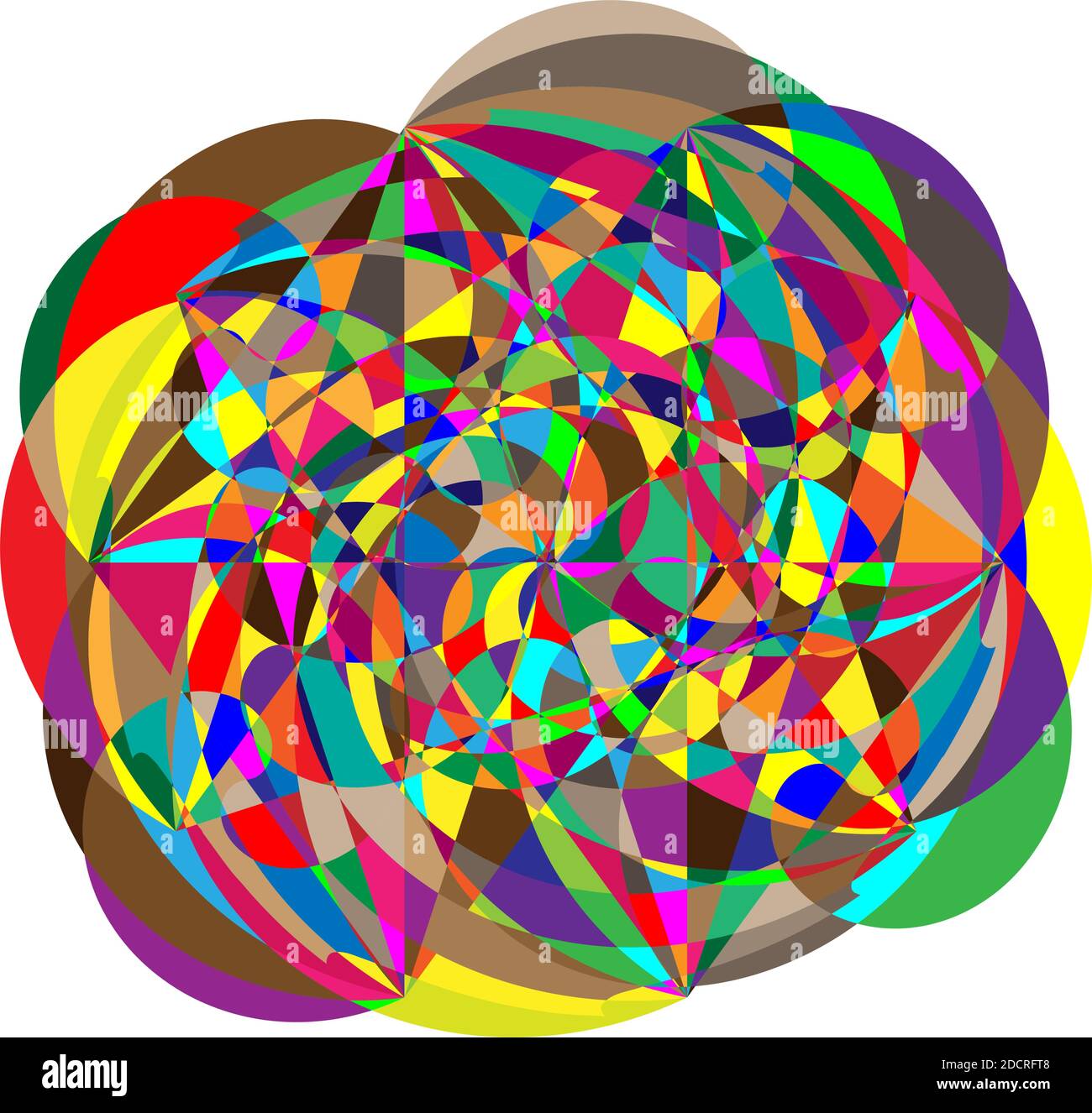 Colorful random mish-mash, mixture or mix pattern, texture vector ...