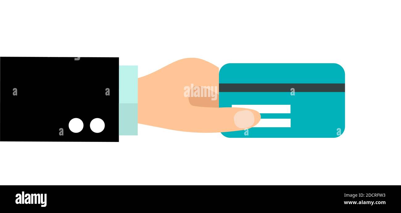 Credit lady Stock Vector Images - Alamy