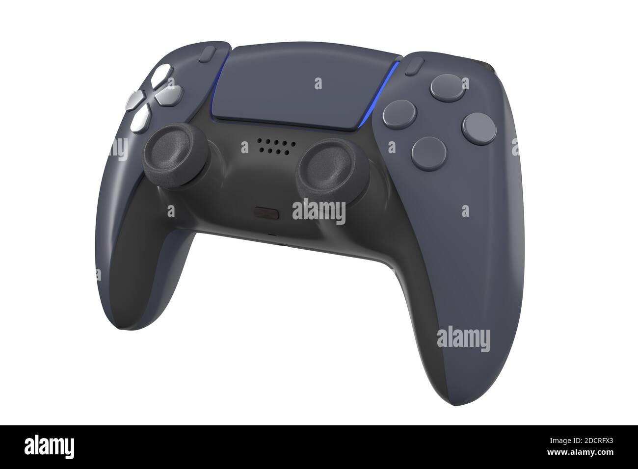 Realistic video game controller isolated on white with clipping path ...