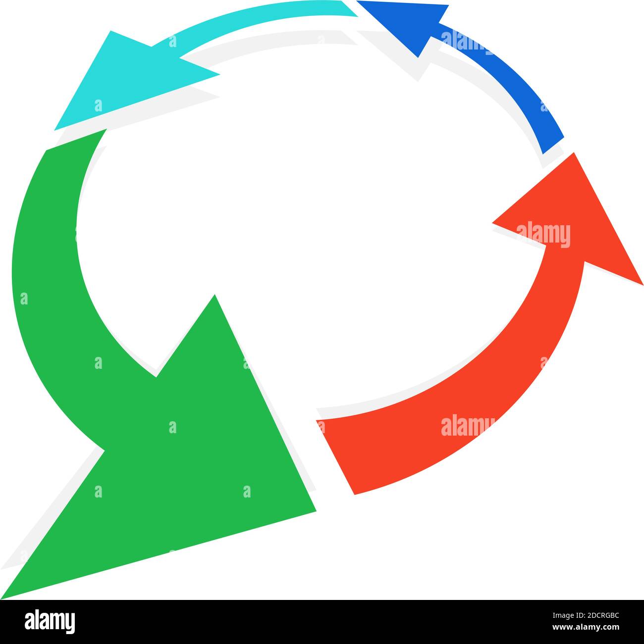 Circular, circle arrow CCW, CW series – Stock illustration, Clip art ...