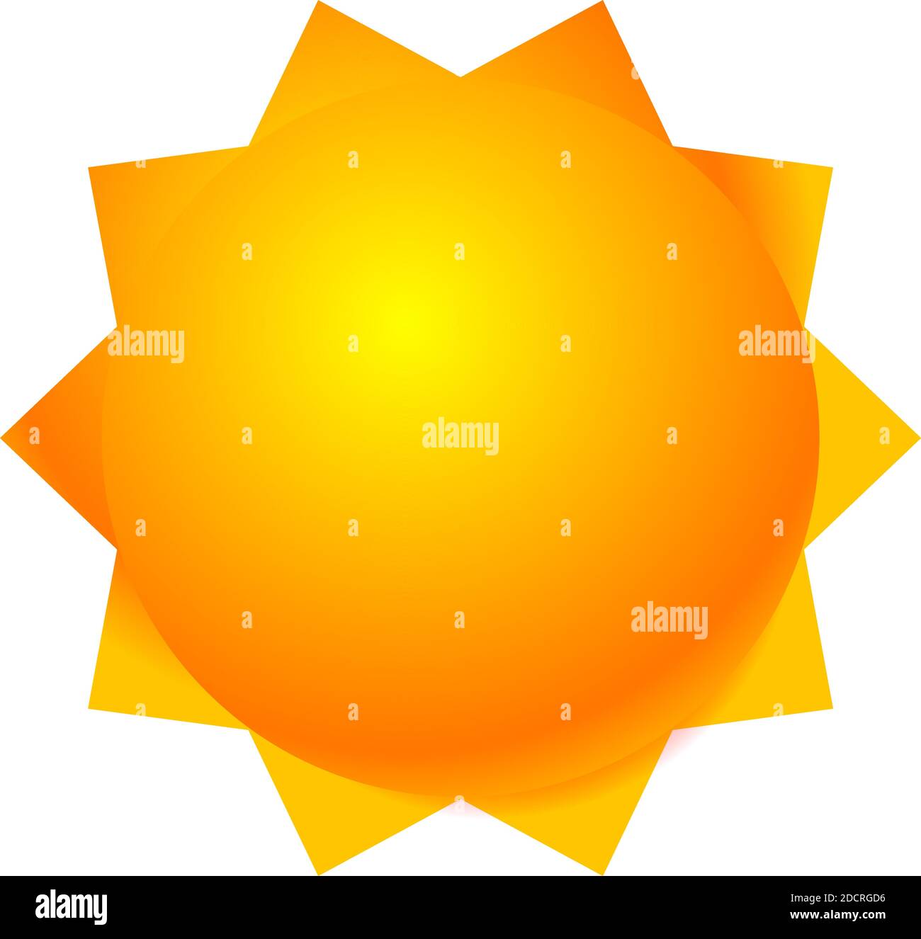 Sun clip-art. Sun graphics, logo, symbol or icon vector – Stock vector ...
