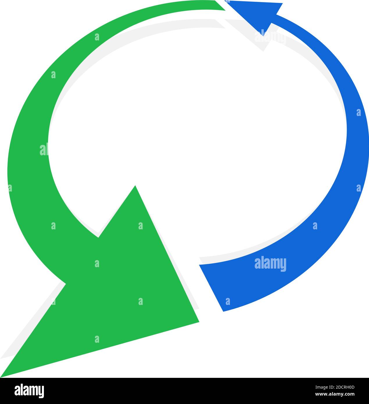 Circular, circle arrow CCW, CW series – Stock illustration, Clip art ...