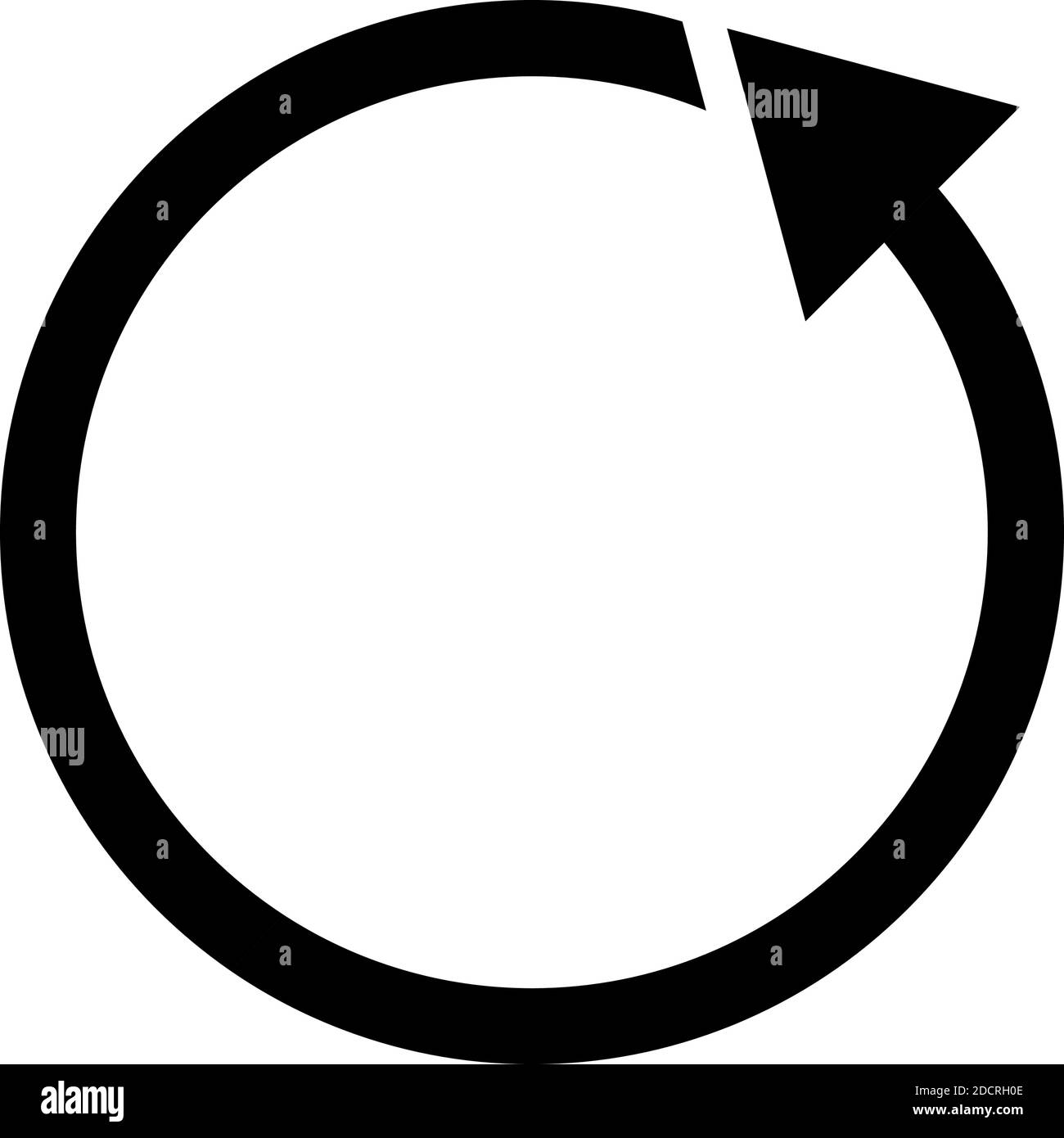 Circular, circle arrow CCW, CW series – Stock illustration, Clip art ...