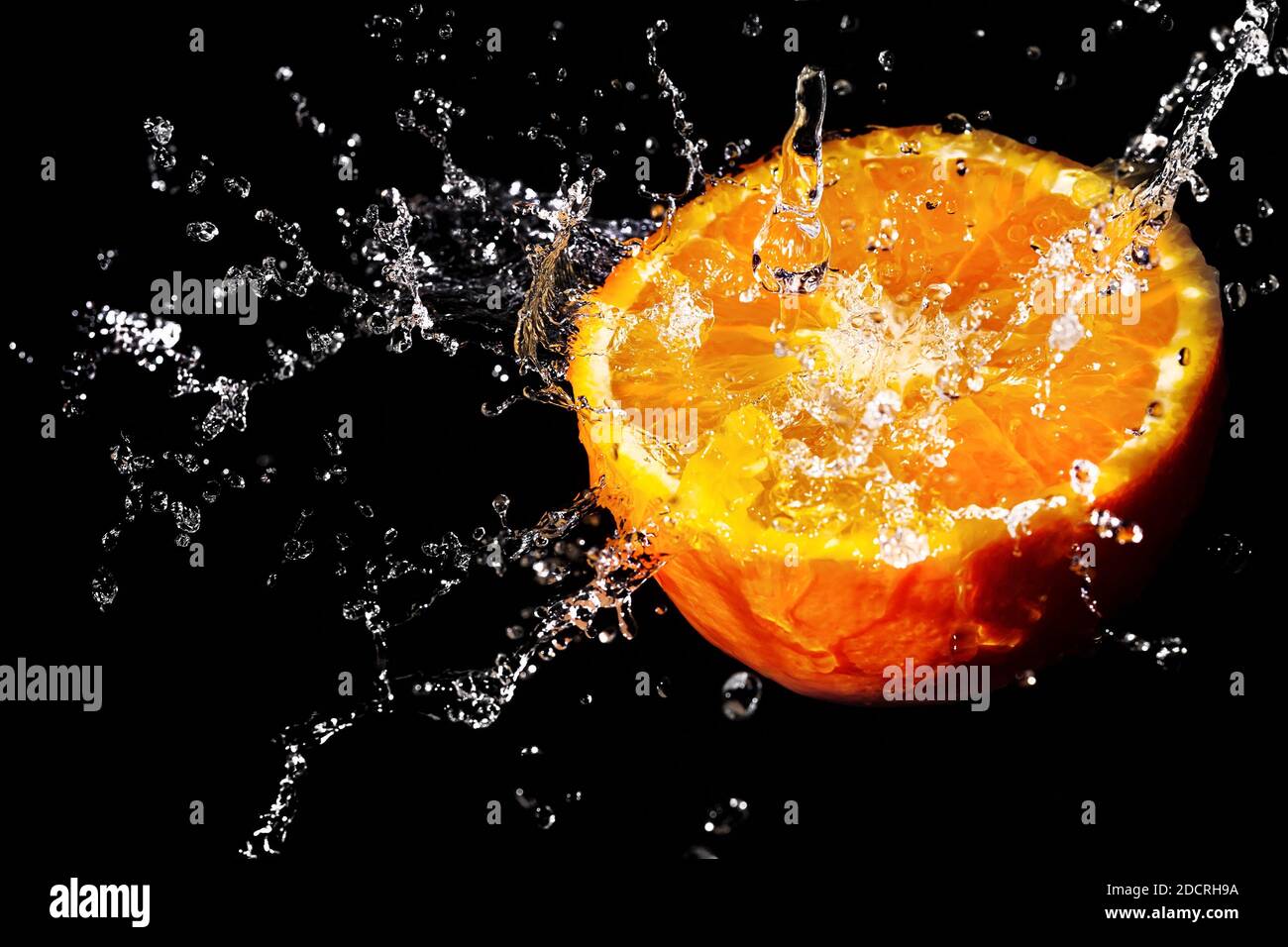 Orange Splash Background