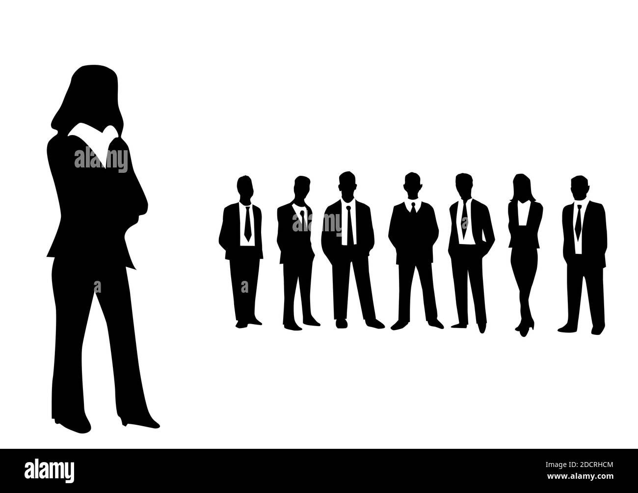 Business people vector illustration Stock Vector Image & Art - Alamy