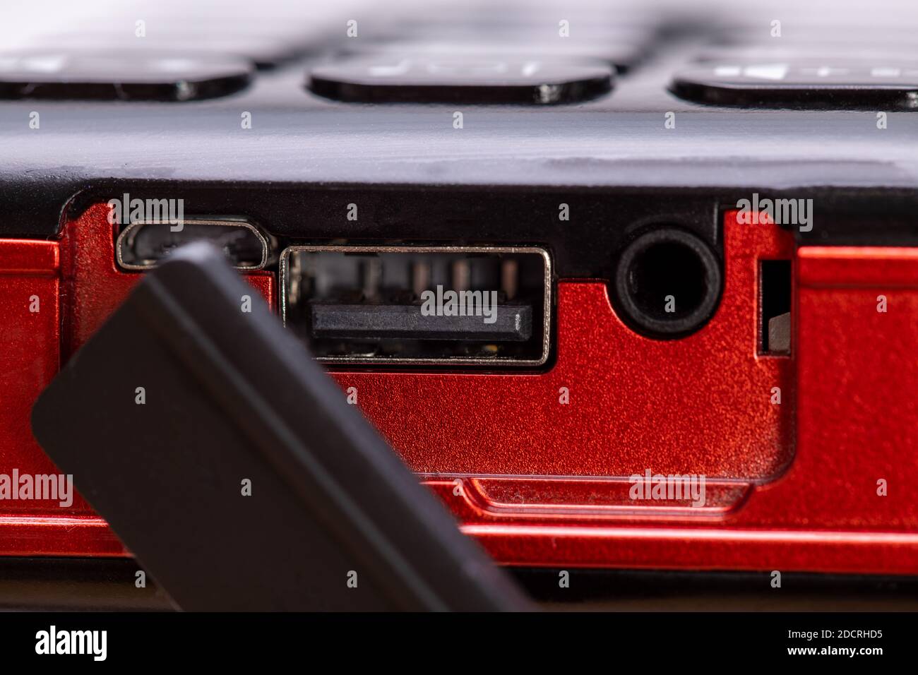 usb port on phone Stock Photo - Alamy