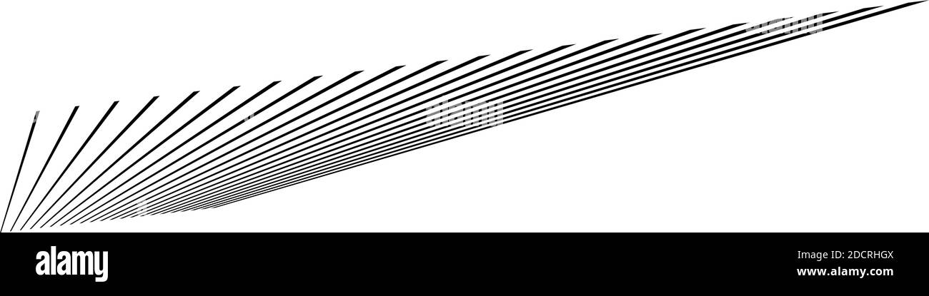 Parallel straight lines, stripes in perspective, 3d – Stock ...