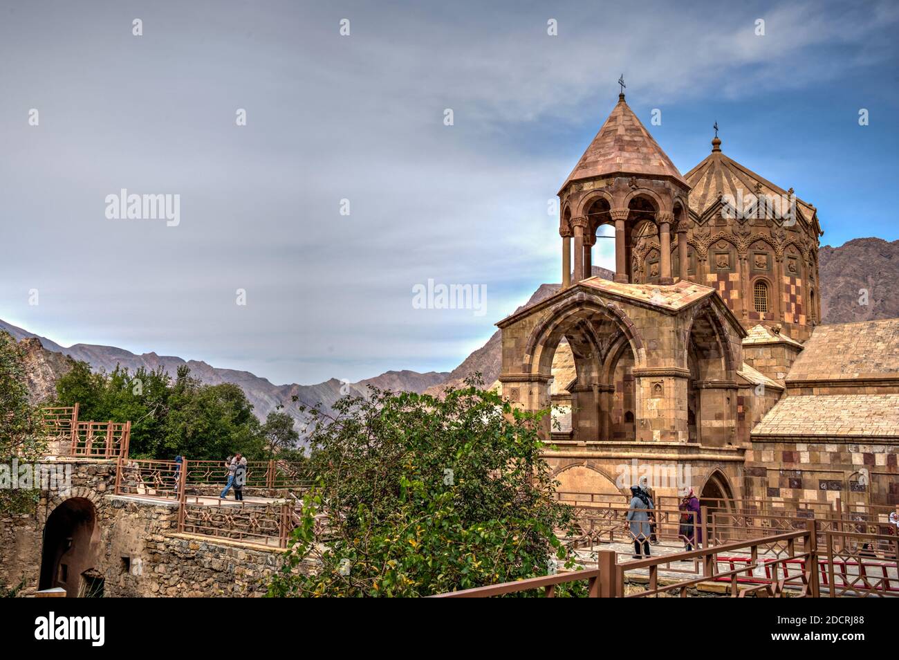 Armenian christian monastery of Saint Stepanos, Jolfa, East Azerbaijan ...