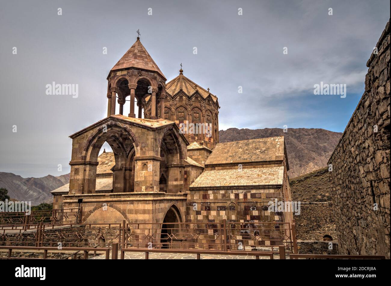 Armenian christian monastery of Saint Stepanos, Jolfa, East Azerbaijan ...