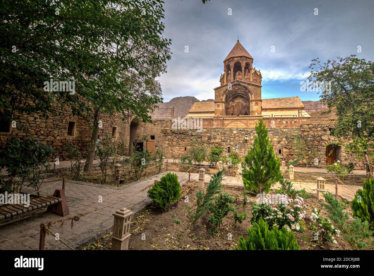 Armenian christian monastery of Saint Stepanos, Jolfa, East Azerbaijan ...