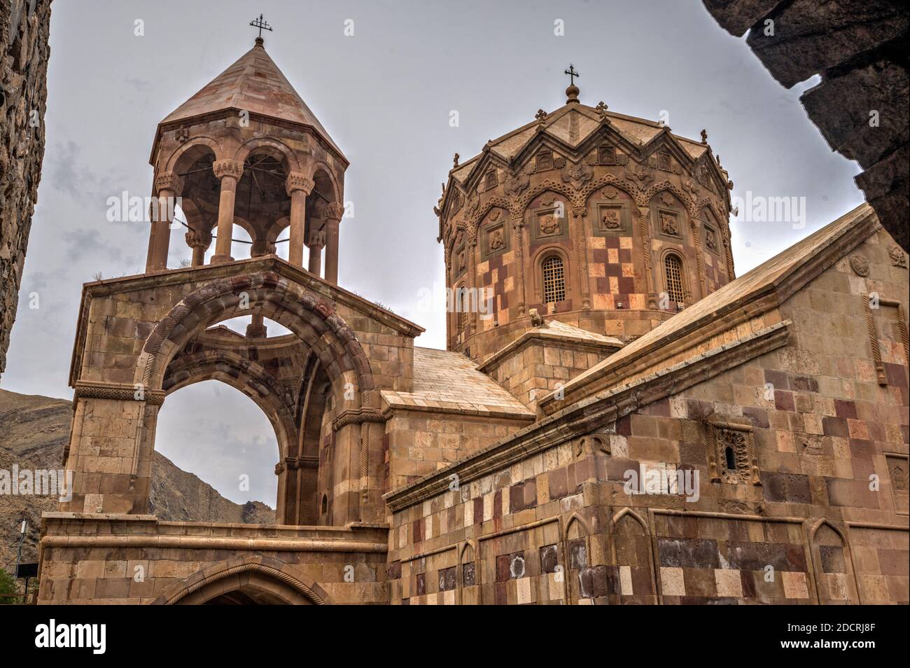 Armenian christian monastery of Saint Stepanos, Jolfa, East Azerbaijan ...