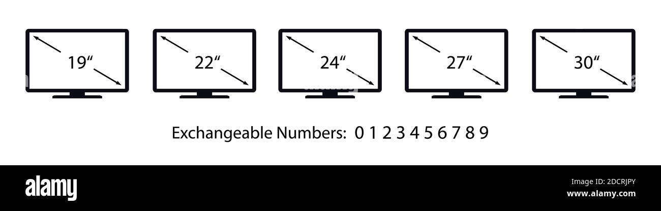 Screen Sizes High Resolution Stock Photography and Images - Alamy