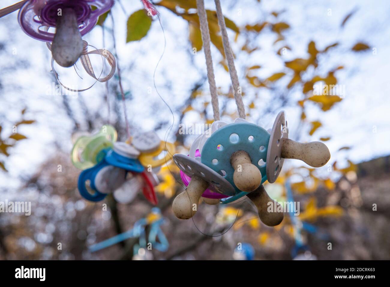 pacifier tree, for the early pacifier weaning children can hang their ...
