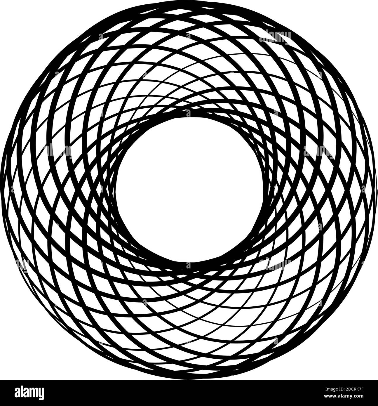 Curlicue, Loop shapes, elements vector illustration — Stock vector ...