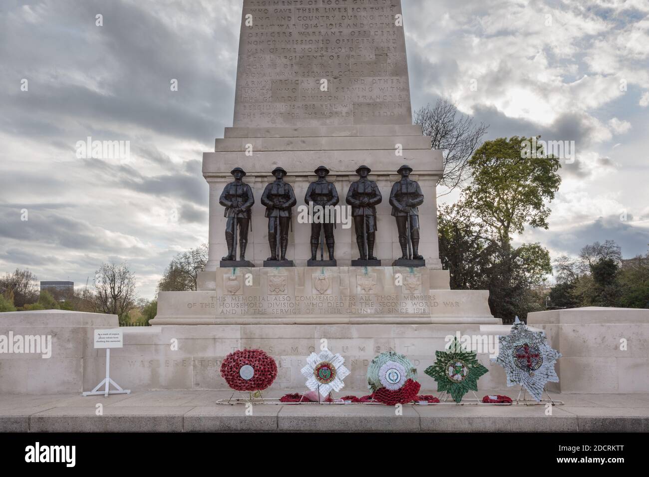 The Guards Memorial or Guards Division War Memorial,opposite Horse ...