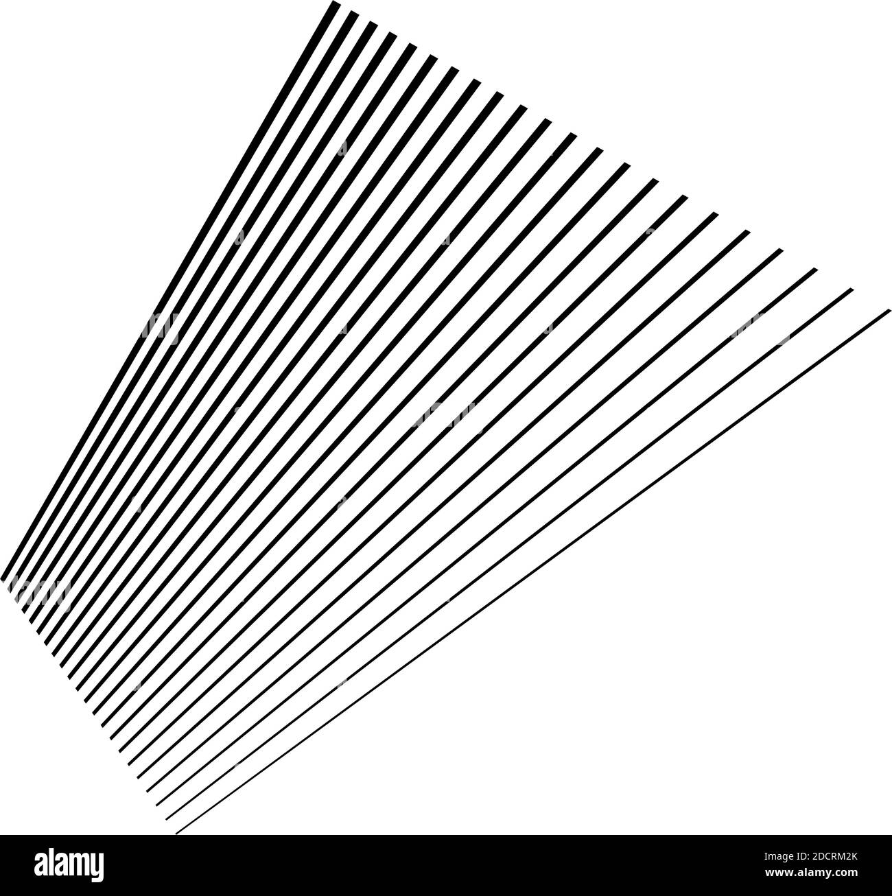 Parallel straight lines, stripes in perspective, 3d – Stock ...