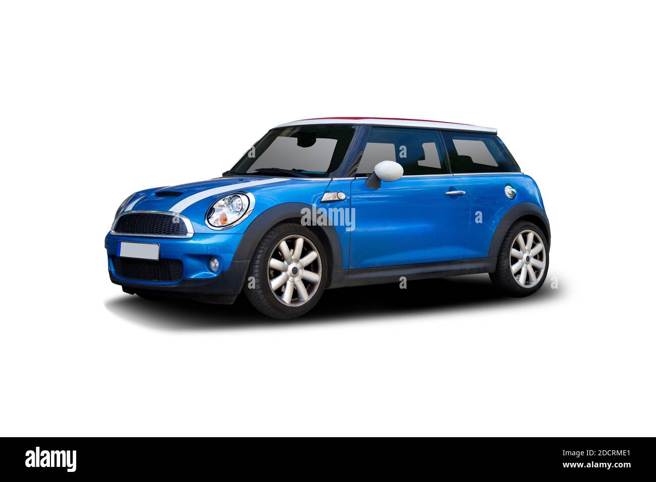 Sport hatchback car, side view isolated on white background Stock Photo ...