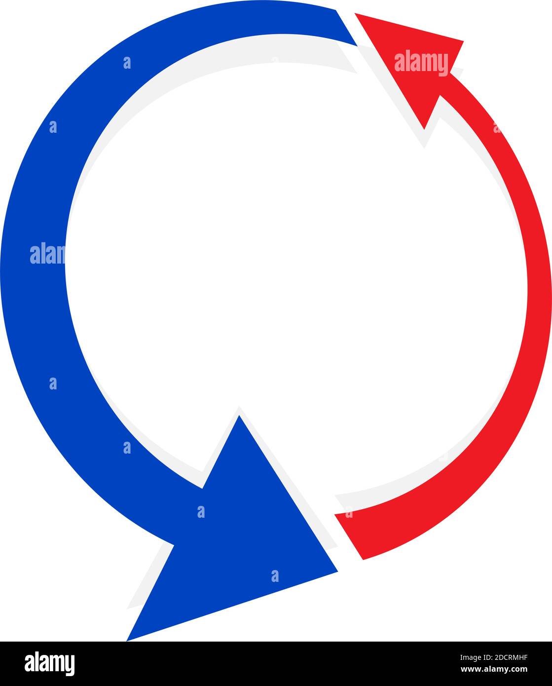 Circular, circle arrow CCW, CW series – Stock illustration, Clip art ...