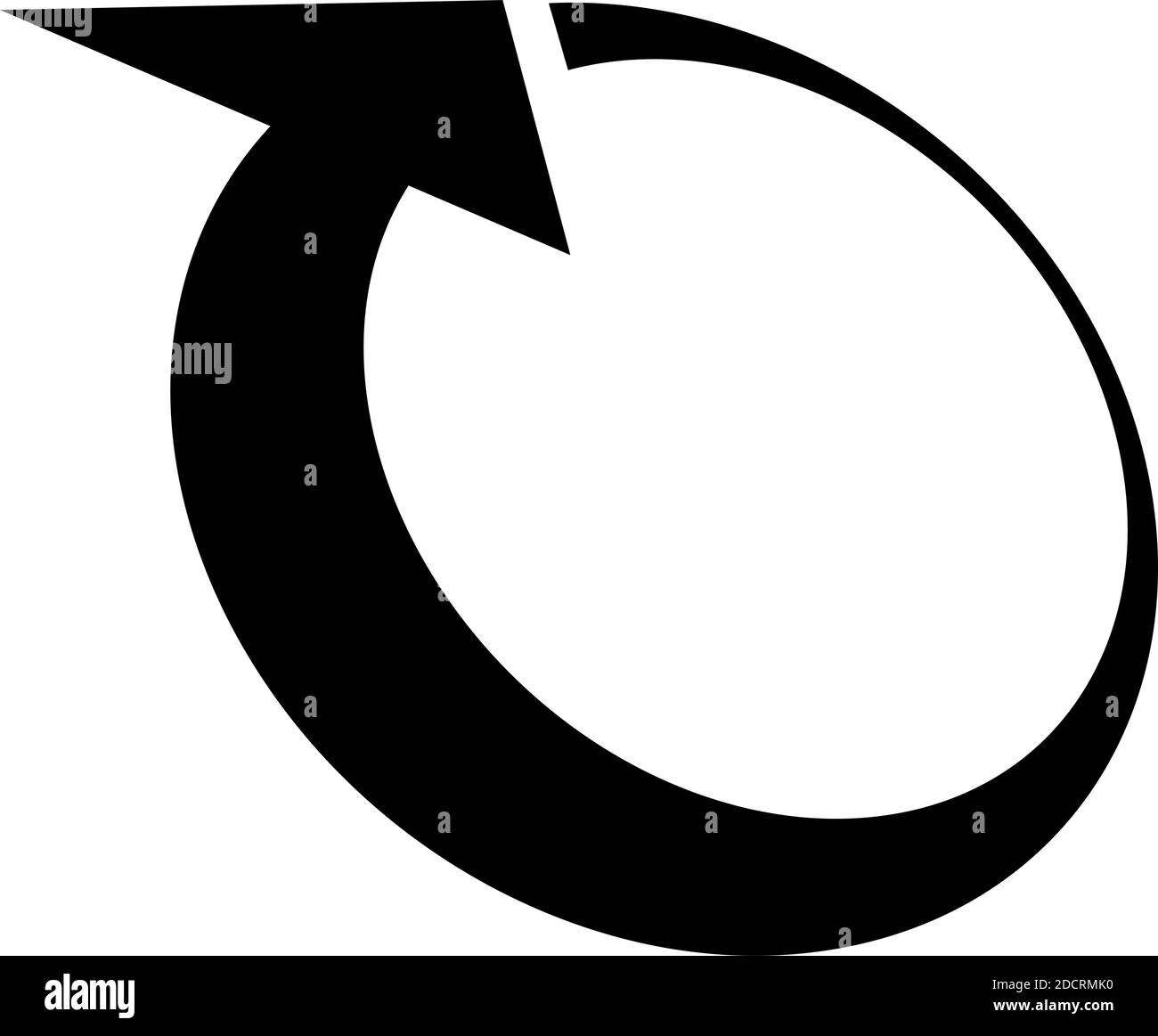 Circular, circle arrow CCW, CW series – Stock illustration, Clip art ...