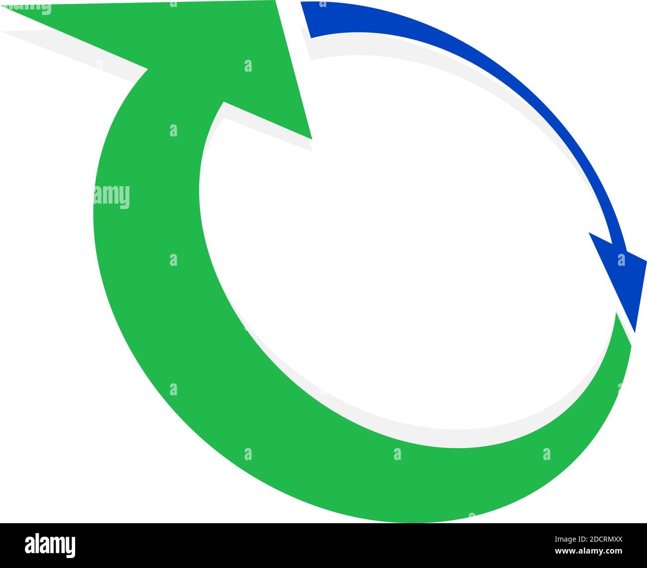 Circular, circle arrow CCW, CW series – Stock illustration, Clip art ...