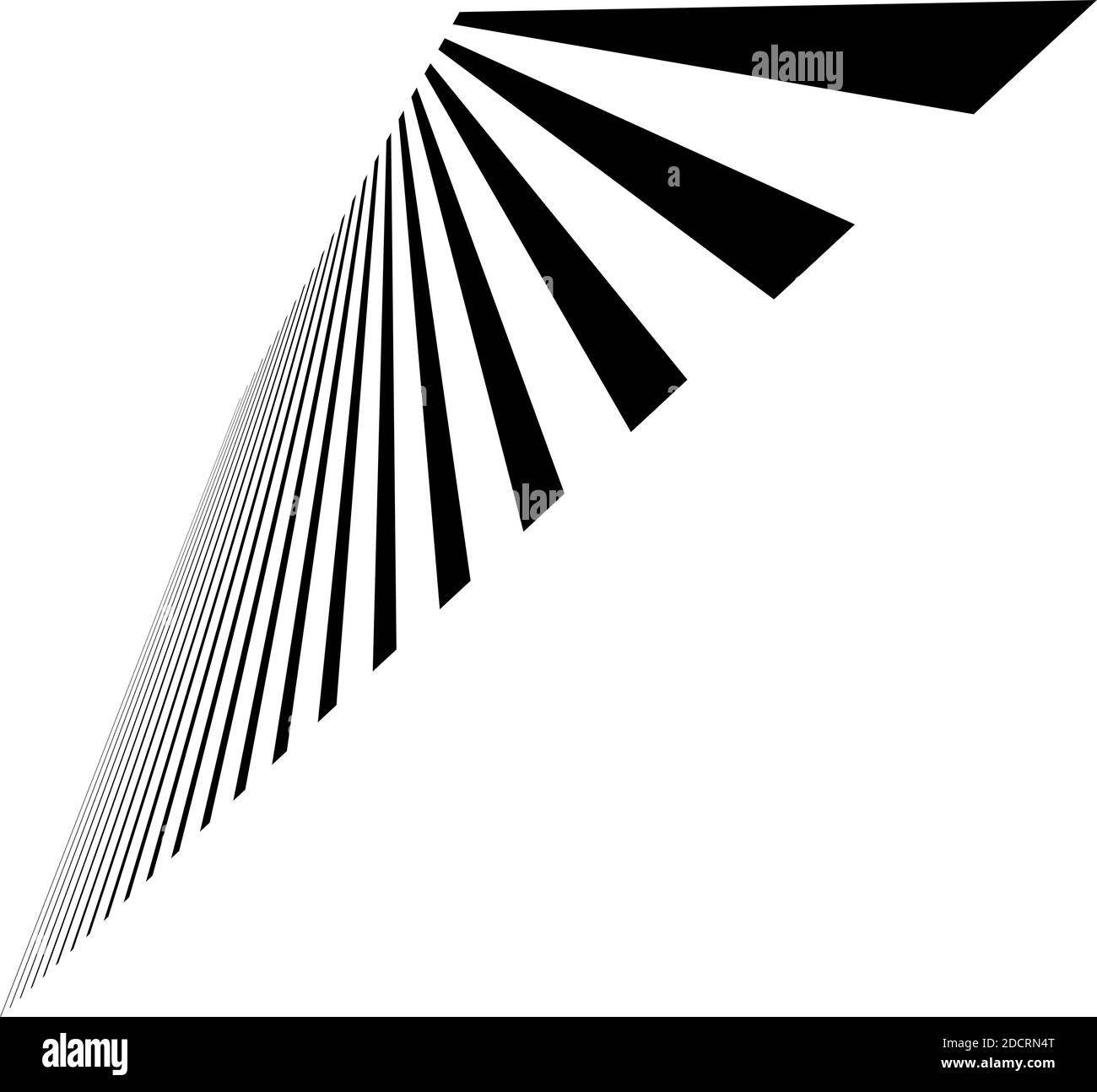 Parallel straight lines, stripes in perspective, 3d – Stock ...