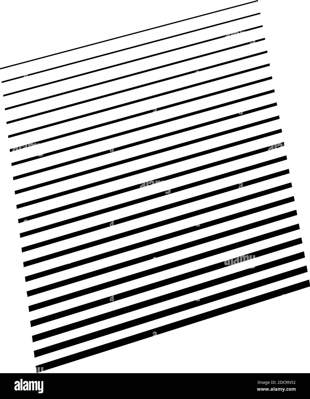 Parallel straight lines, stripes in perspective, 3d – Stock ...
