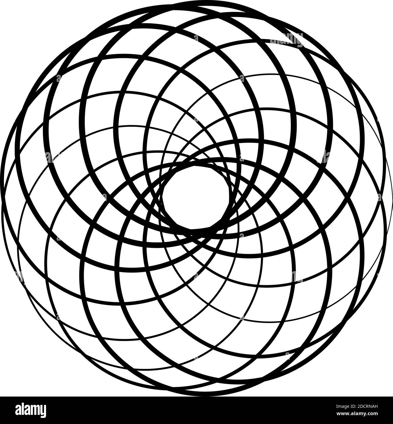 Curlicue, Loop shapes, elements vector illustration — Stock vector ...