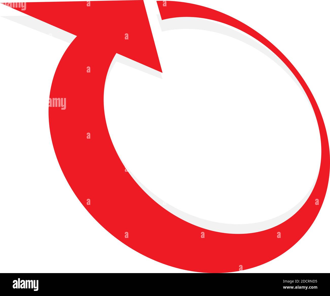 Circular, circle arrow CCW, CW series – Stock illustration, Clip art ...