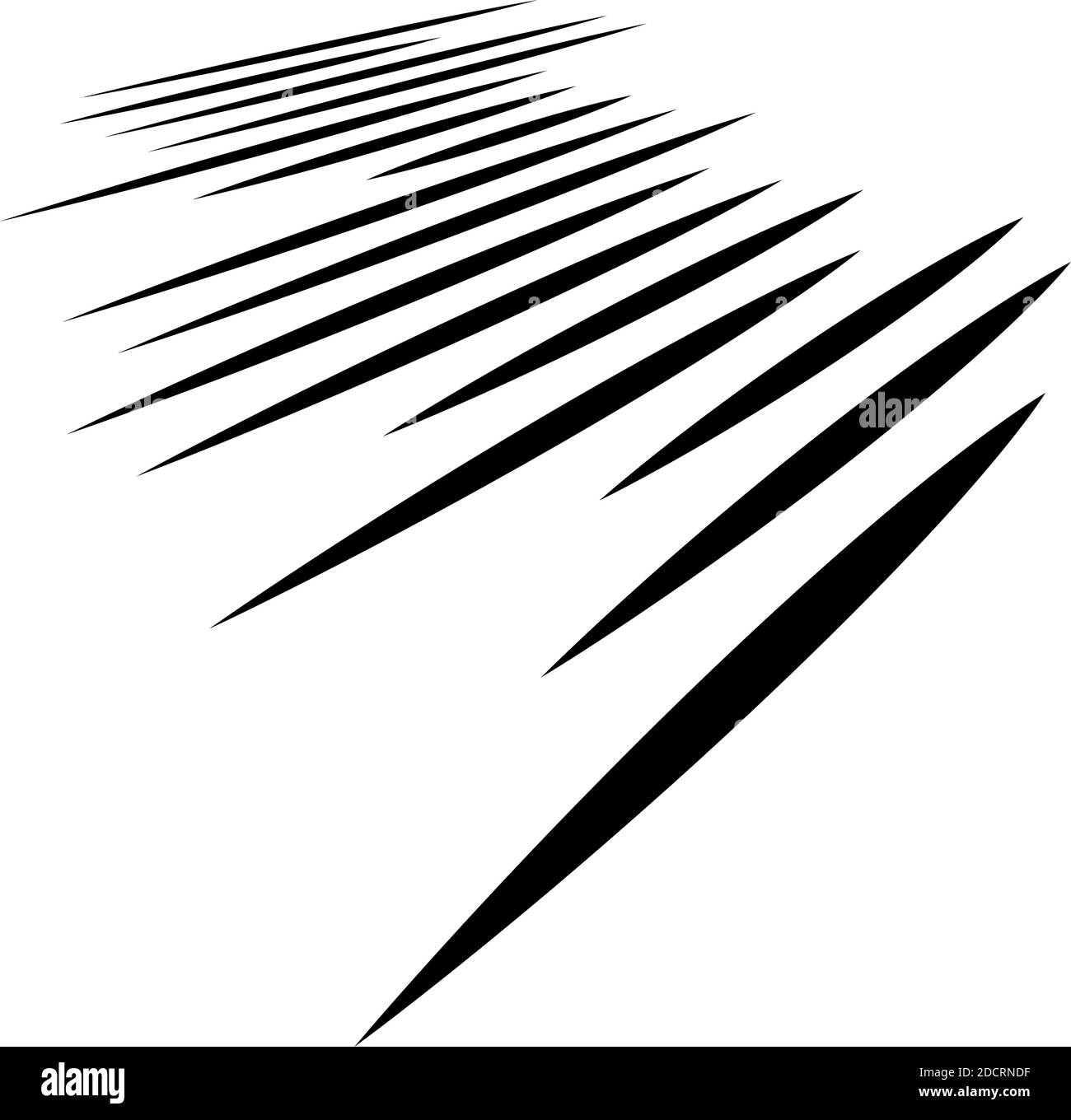 Parallel straight lines, stripes in perspective, 3d – Stock ...