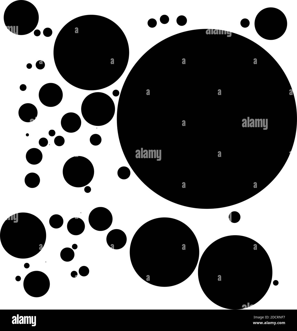 Random dots, circles, Polka-dots element - Stock vector illustration ...