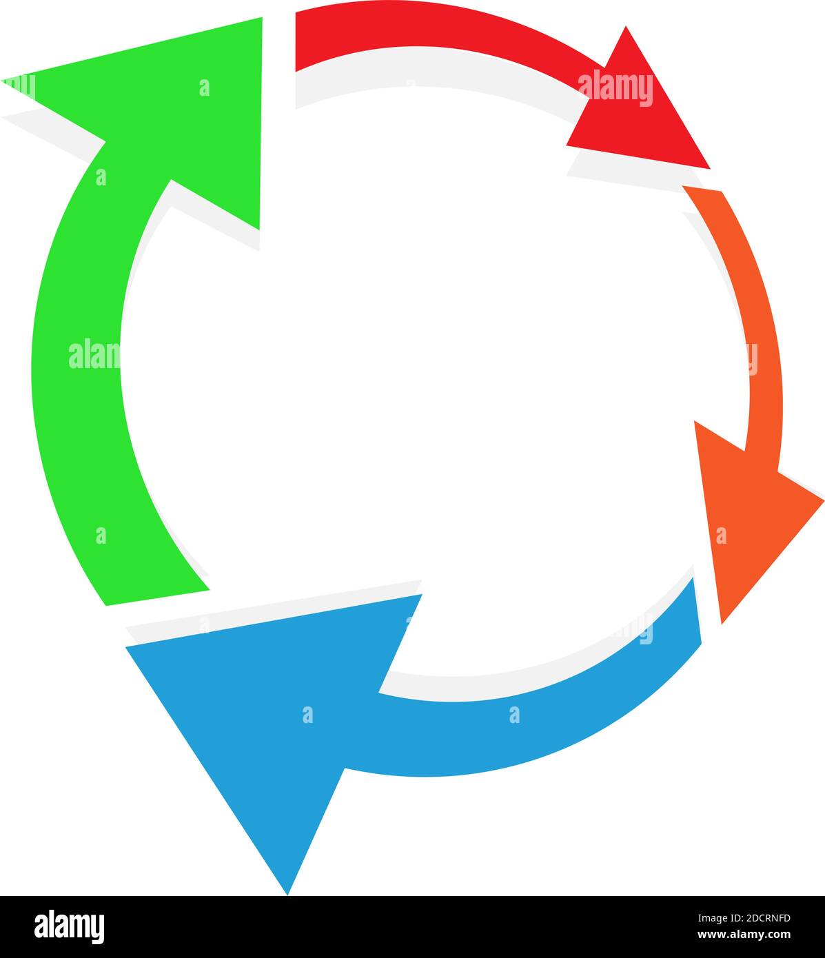 Circular, circle arrow CCW, CW series – Stock illustration, Clip art ...