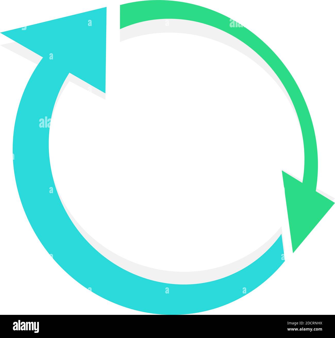Circular, circle arrow CCW, CW series – Stock illustration, Clip art ...